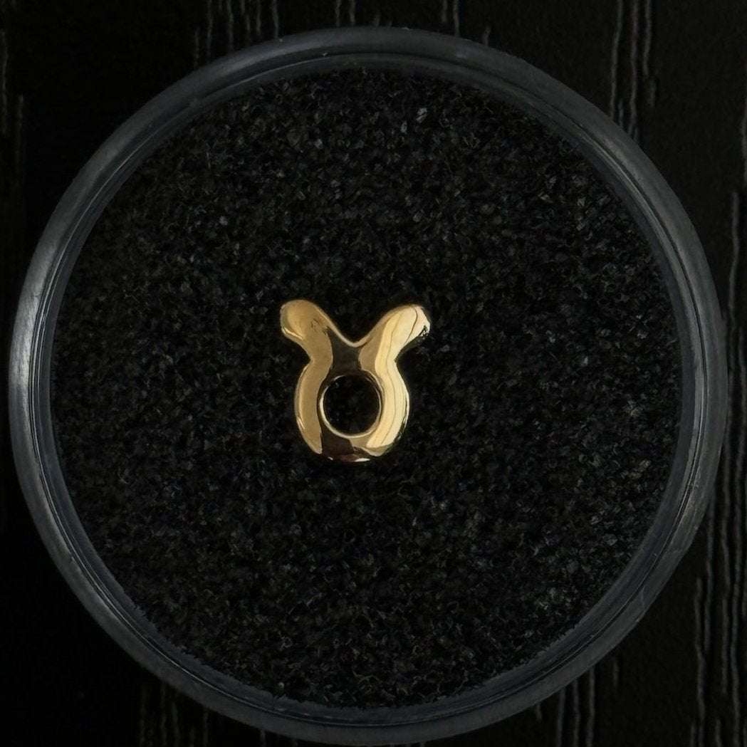 18k Gold Tooth Gem Zodiac Taurus – Adore Smile