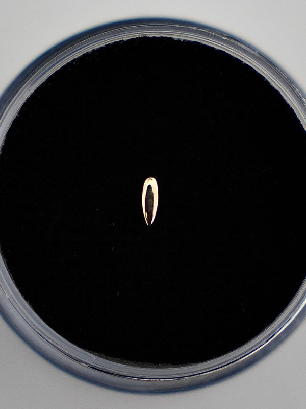 18K GOLD TOOTH GEM OLD ENGLISH LETTER “M” – Adore Smile